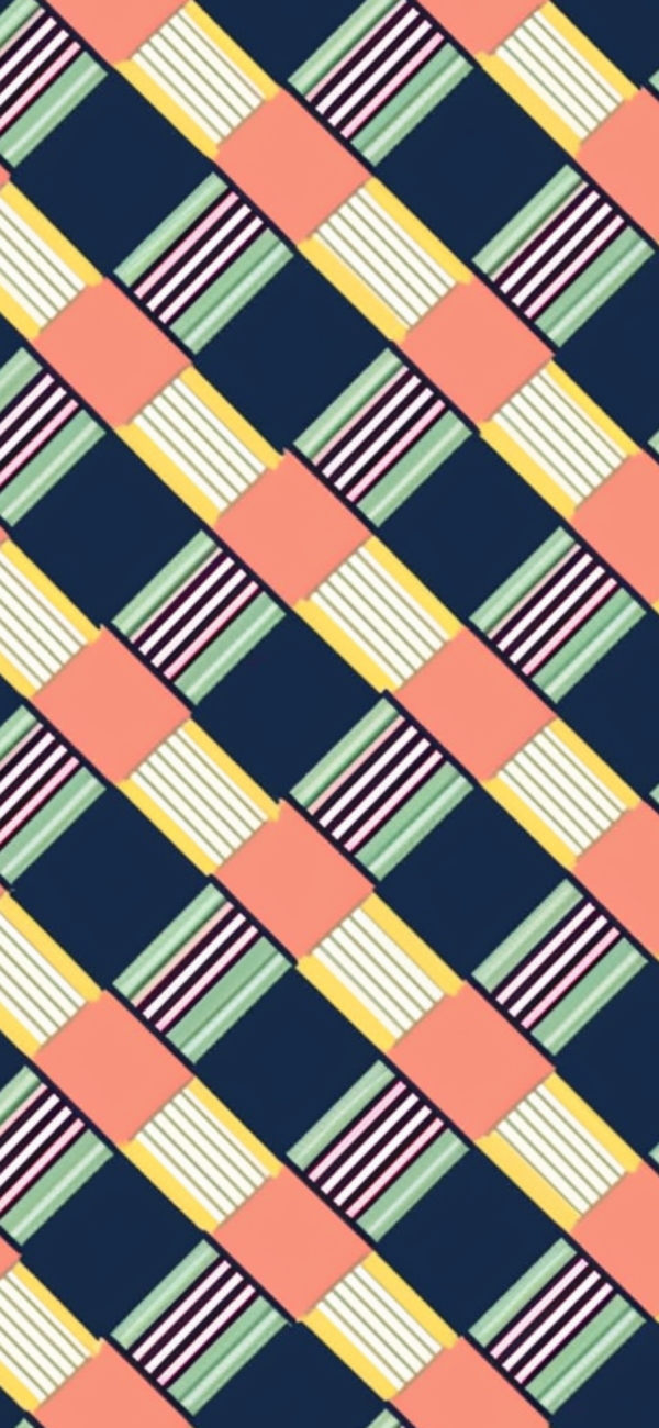 Preppy Patterns Mobile Wallpaper - Amberblue Media