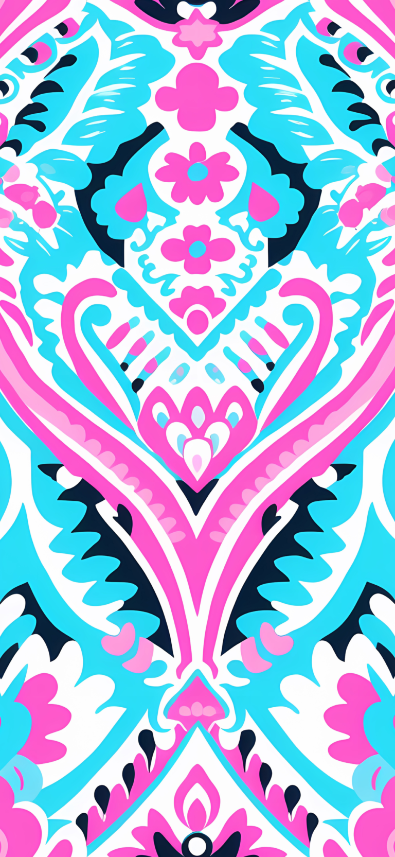 Preppy Patterns Mobile Wallpaper - Amberblue Media