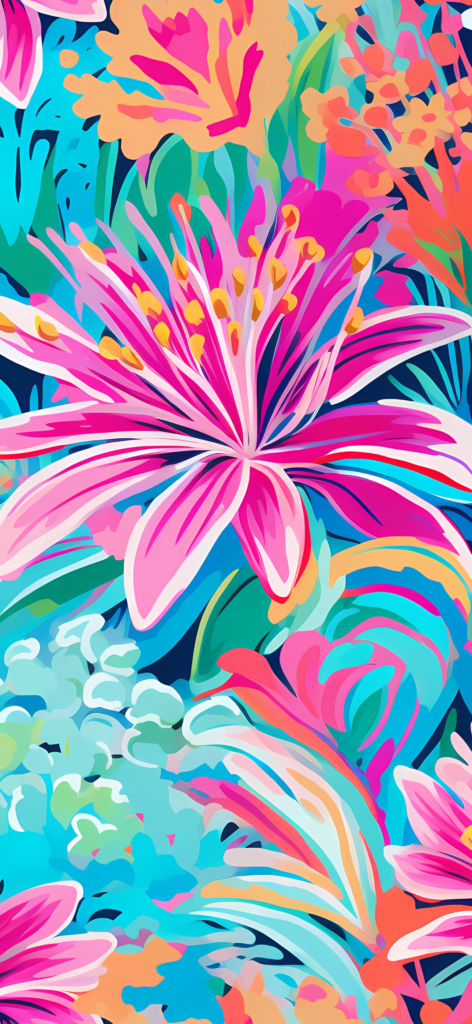 Preppy Patterns Mobile Wallpaper - Amberblue Media